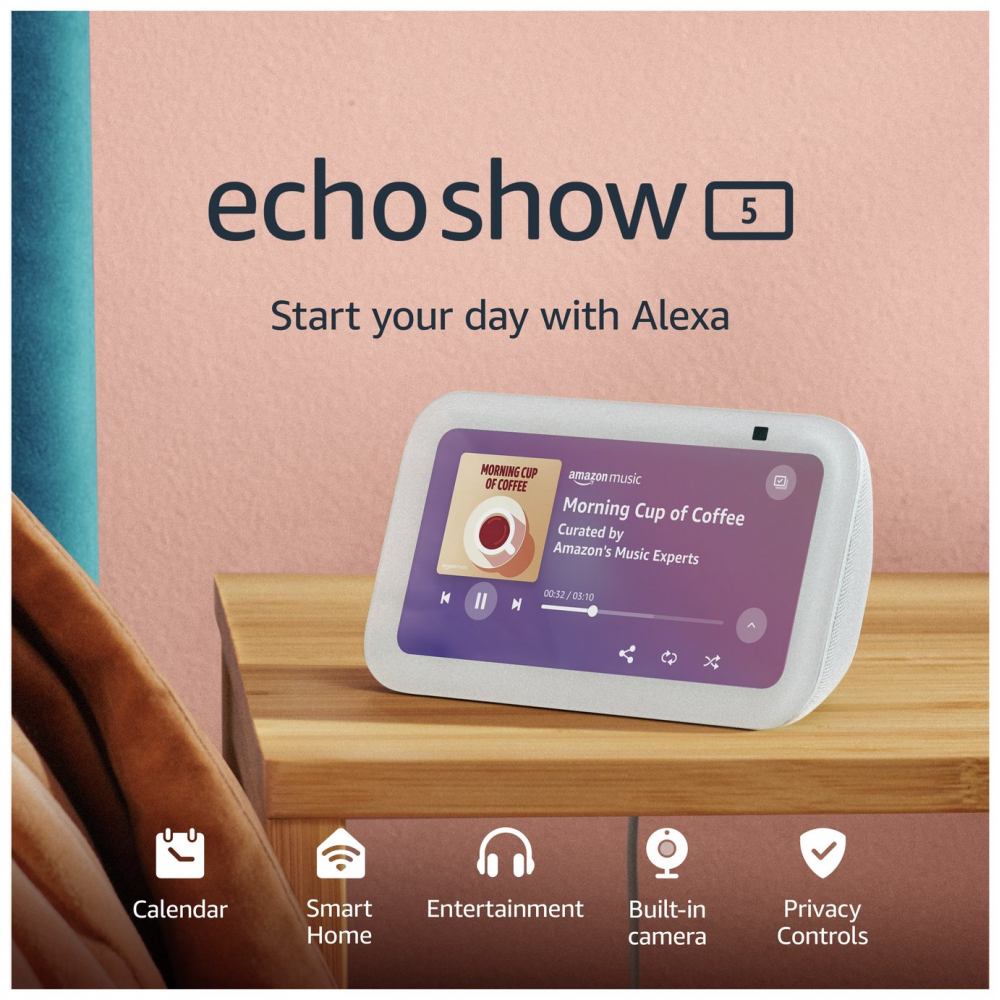 Ourfriday | Amazon Echo Show 5 3rd Gen Smart Speaker with Alexa ...