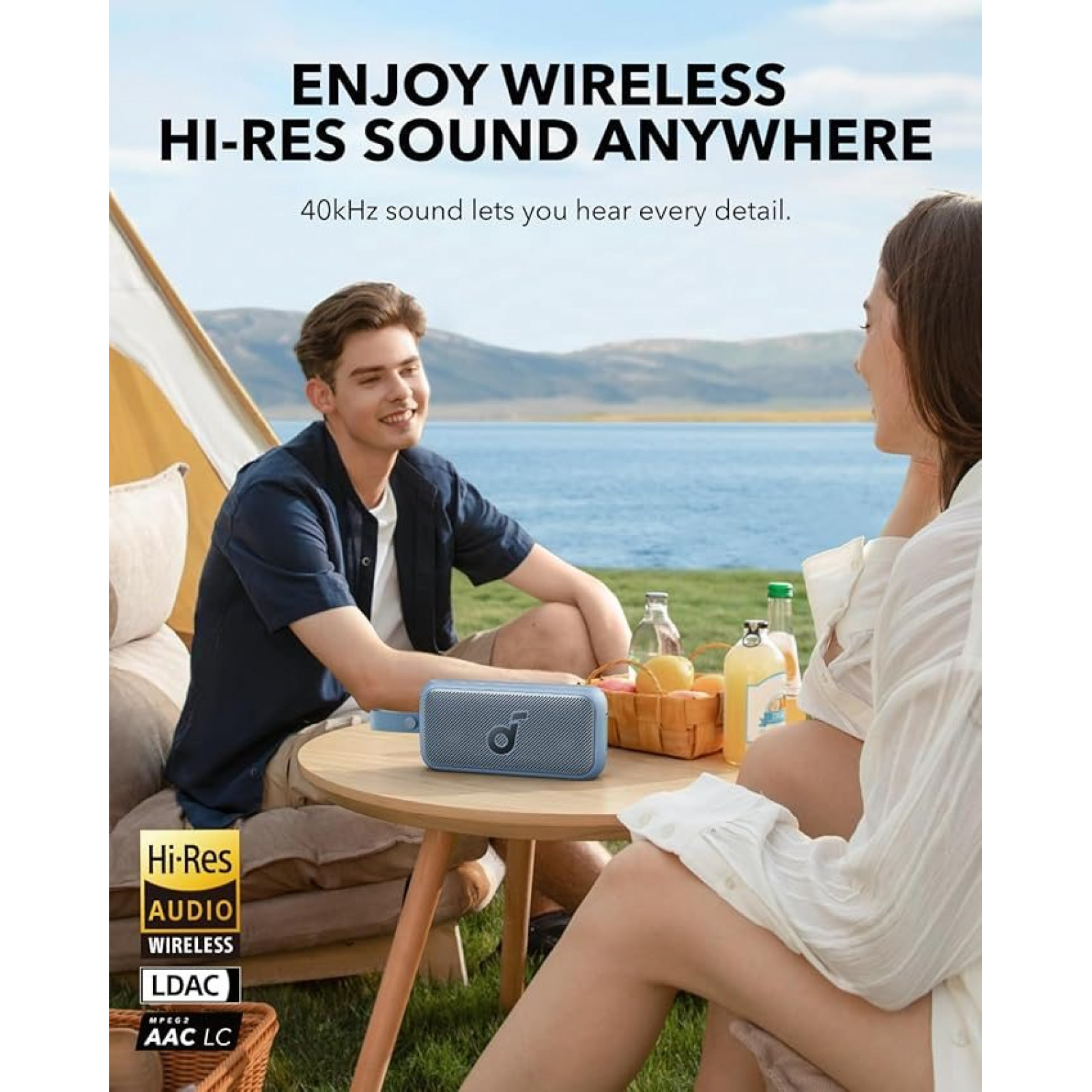 Ourfriday | Soundcore Motion 300 Portable Speaker - Blue