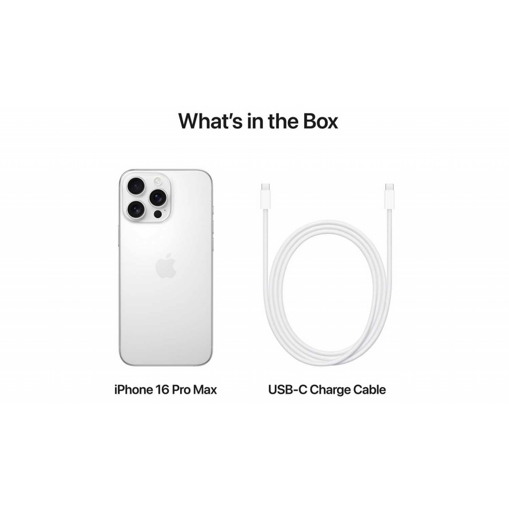 Ourfriday | Apple iPhone 16 Pro Max (256GB) - White Titanium (US Spec ...