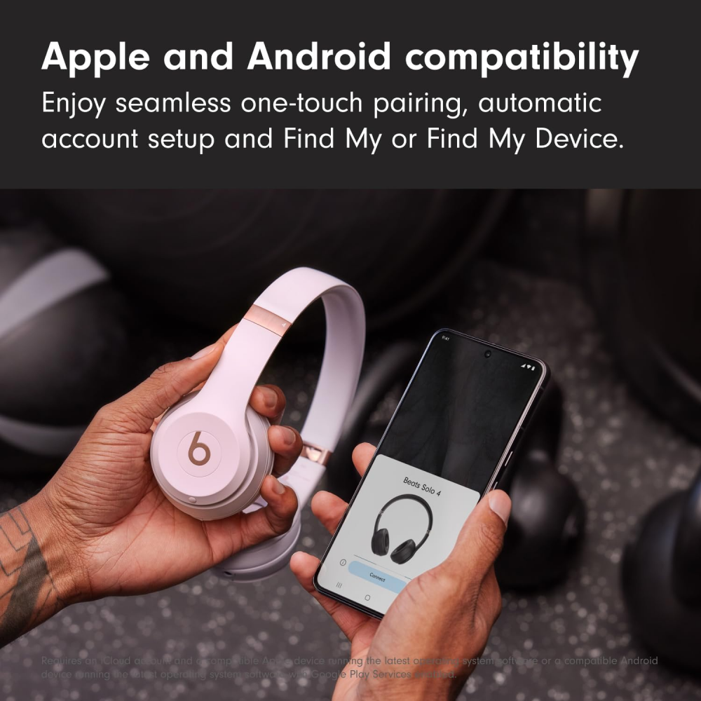 Ourfriday | Beats Solo 4 Wireless Bluetooth On-Ear Headphones - Cloud Pink