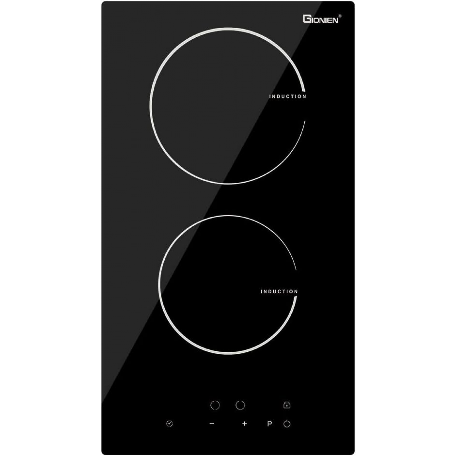 Ourfriday | GIONIEN Domino Induction Hob, 30 cm Built-in Electric Cooktop