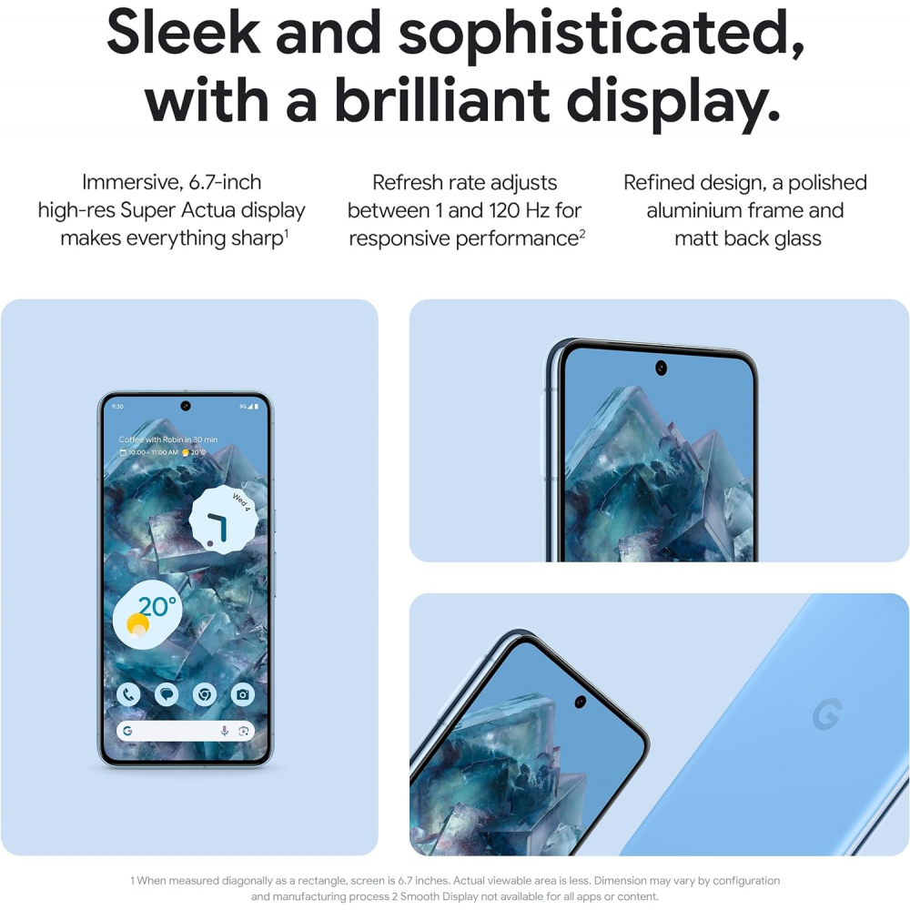Ourfriday | Google Pixel 8 Pro 5G Smartphone (12+128GB) - Obsidian
