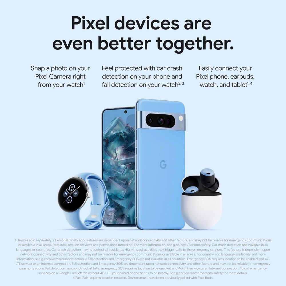 Ourfriday | Google Pixel 8 Pro 5G Smartphone (12+128GB) - Obsidian