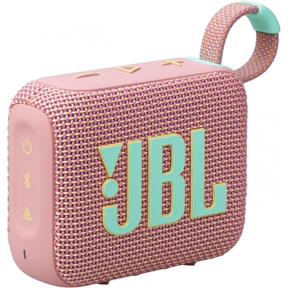Ourfriday | JBL GO 4 Ultra-Portable Bluetooth Speaker - Pink