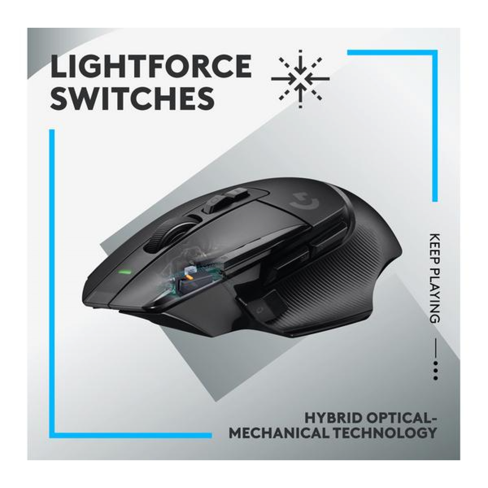 Ourfriday | Logitech G502 X Lightspeed Wireless Gaming Mouse - Black