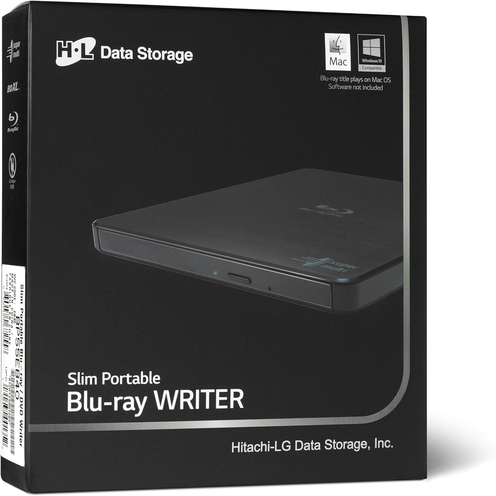 Ourfriday | Hitachi-LG External Blu-Ray Drive , USB 2.0 Slim Portable ...