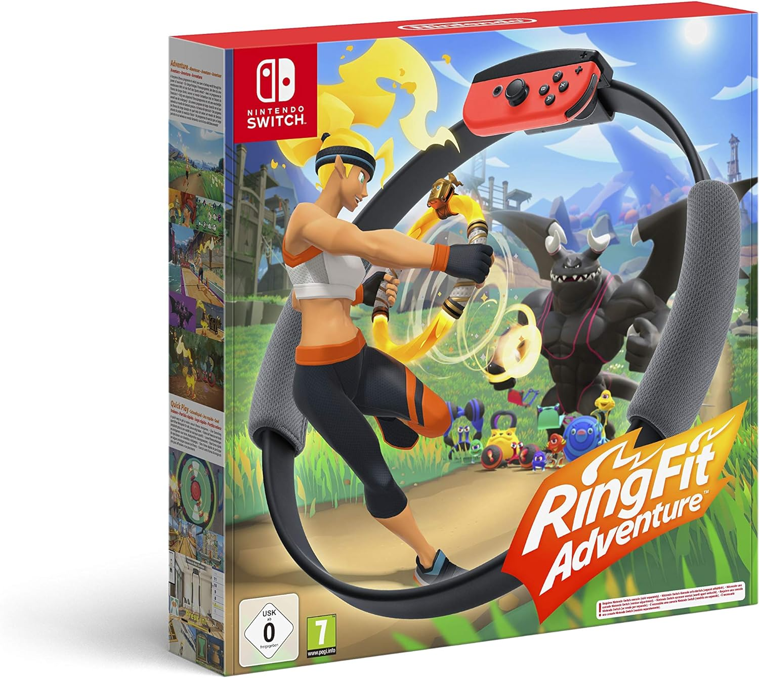 Can you play ring fit adventure on a switch lite store