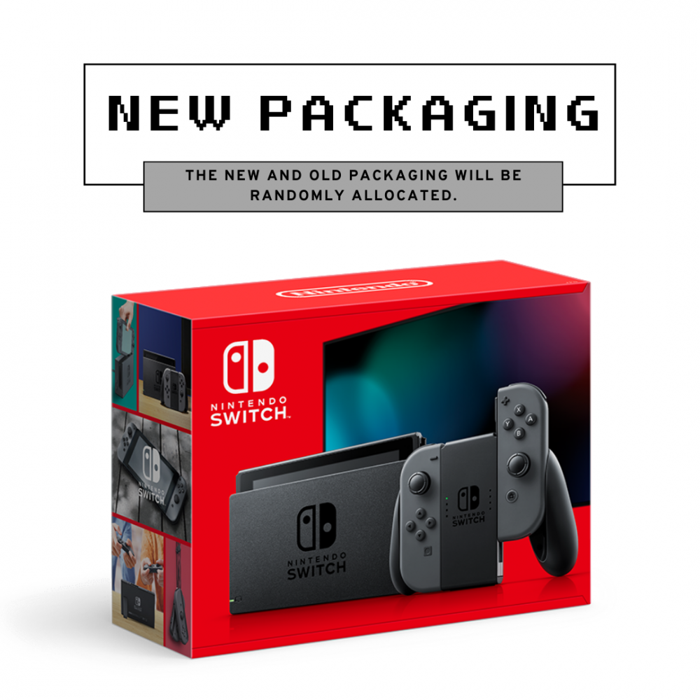 Ourfriday | Nintendo Switch Console - Grey (Latest Model)