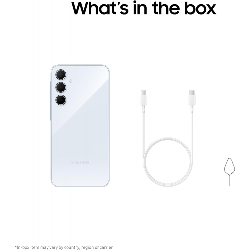 Ourfriday | Samsung Galaxy A35 5G Smartphone (Dual-SIMs, 8+256GB) - Awesome Iceblue