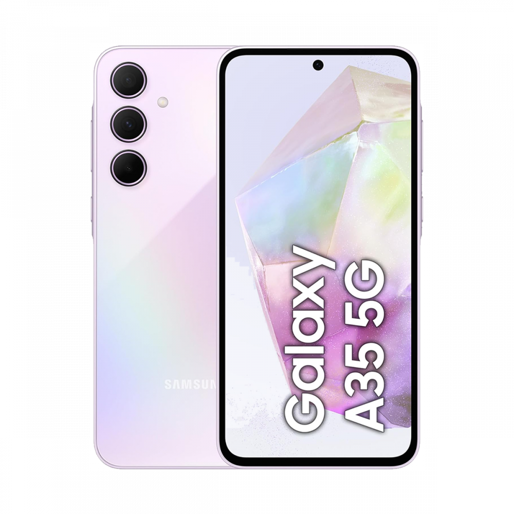 Ourfriday | Samsung Galaxy A35 5G Smartphone (Dual-SIMs, 8+256GB) - Awesome Lilac