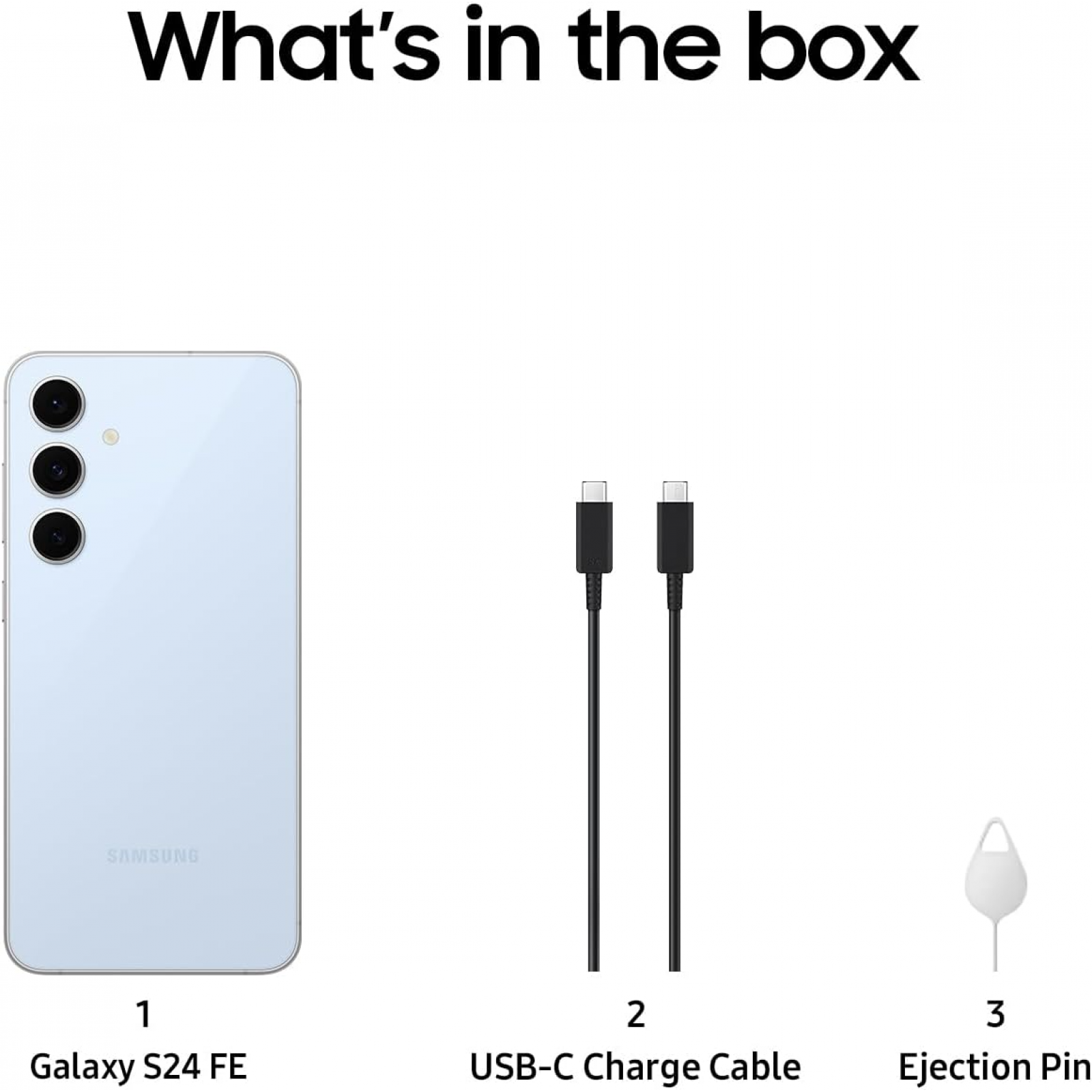 Ourfriday | Samsung Galaxy S24 FE 5G Smartphone (8+256GB) - Blue