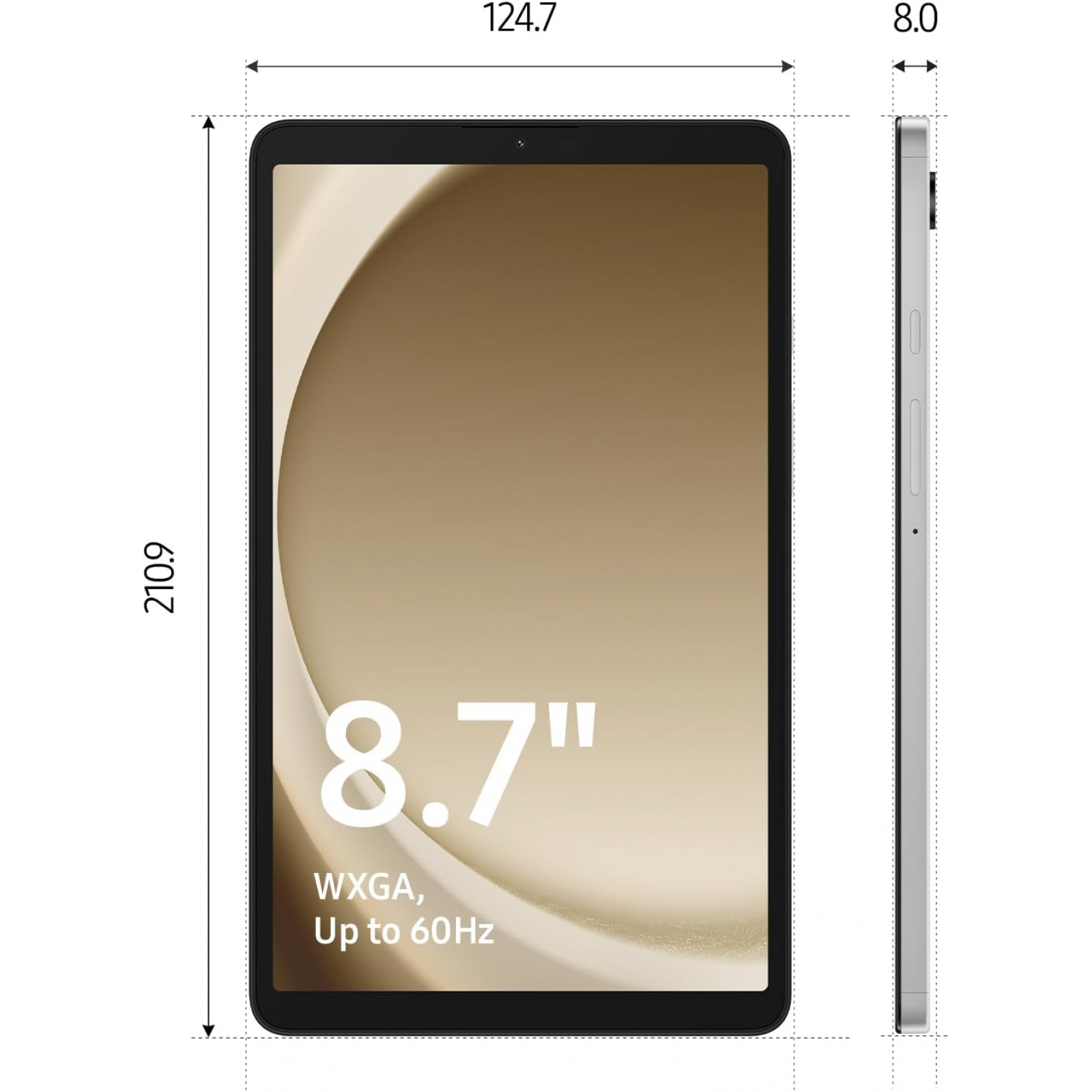 Ourfriday | Samsung Galaxy Tab A9 (4+64GB, Wi-Fi) Tablet - Graphite
