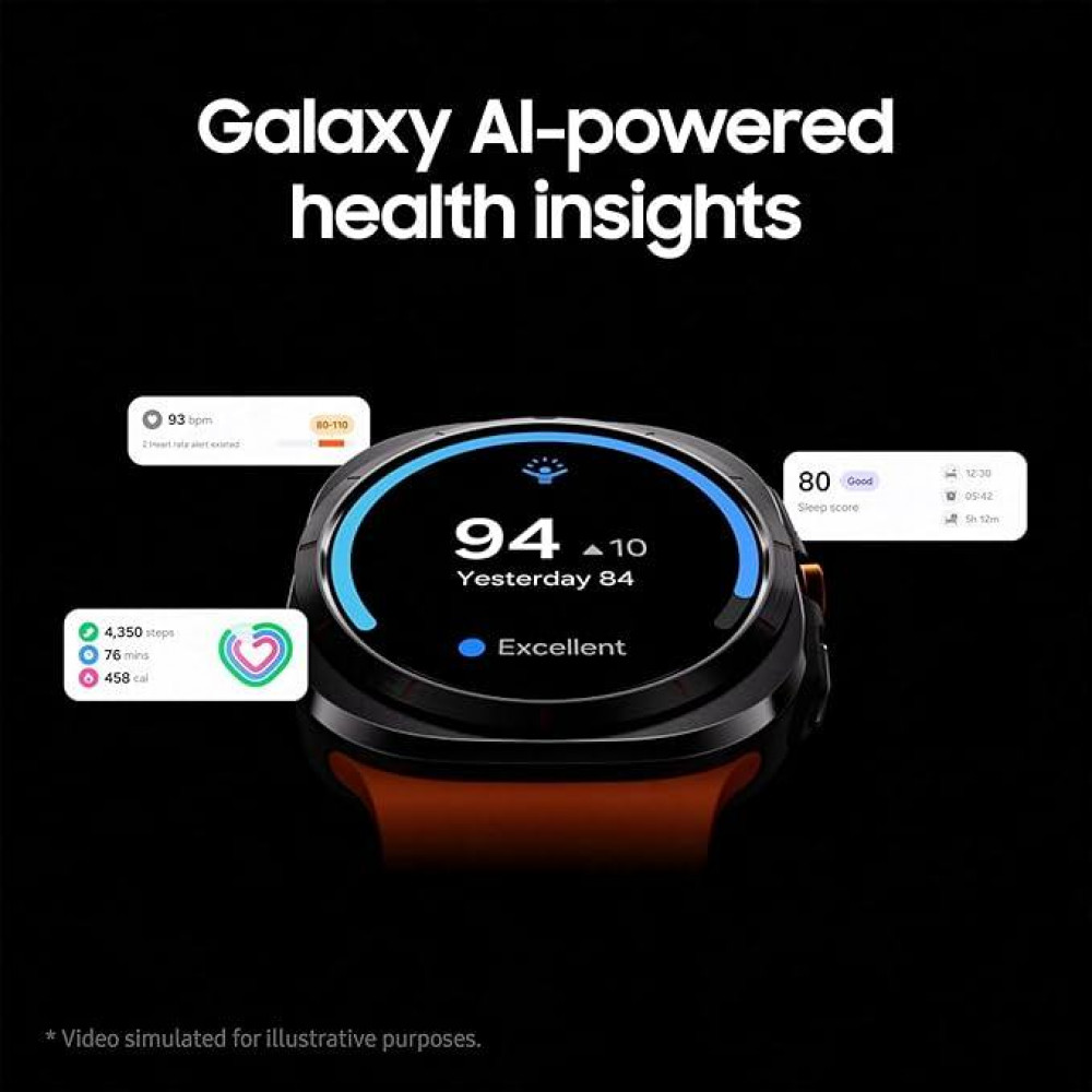 Ourfriday | Samsung Galaxy Watch Ultra (LTE, 47mm) - Titanium Silver