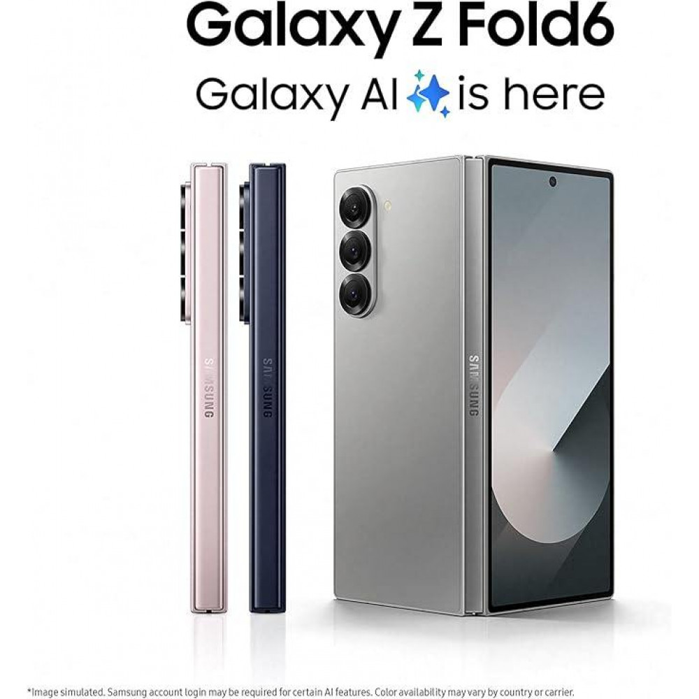 Ourfriday | Samsung Galaxy Z Fold 6 5G Smartphone (12+256GB) - Pink