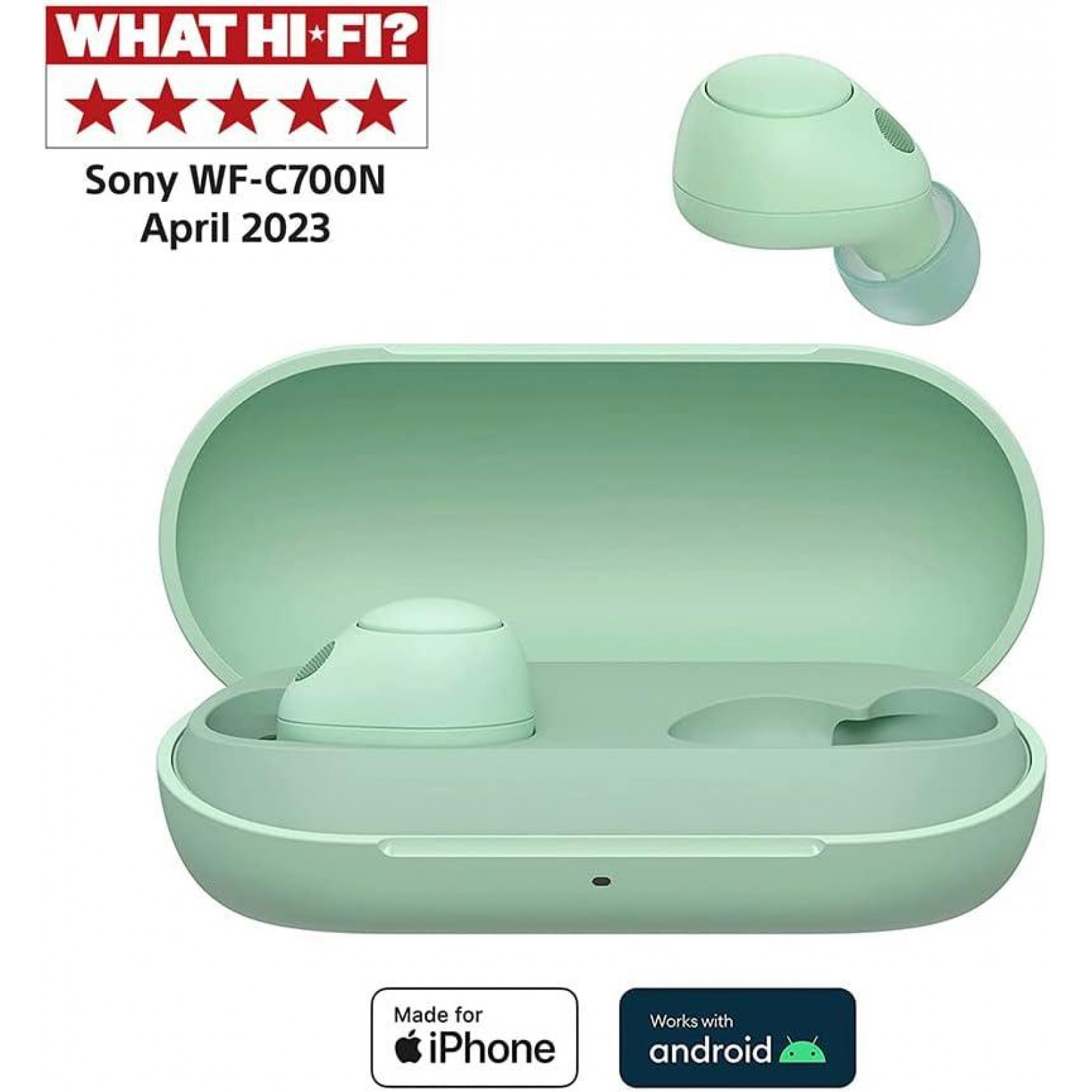 Ourfriday | Sony WF-C700N Wireless Noise Cancelling Earbuds - Sage Green
