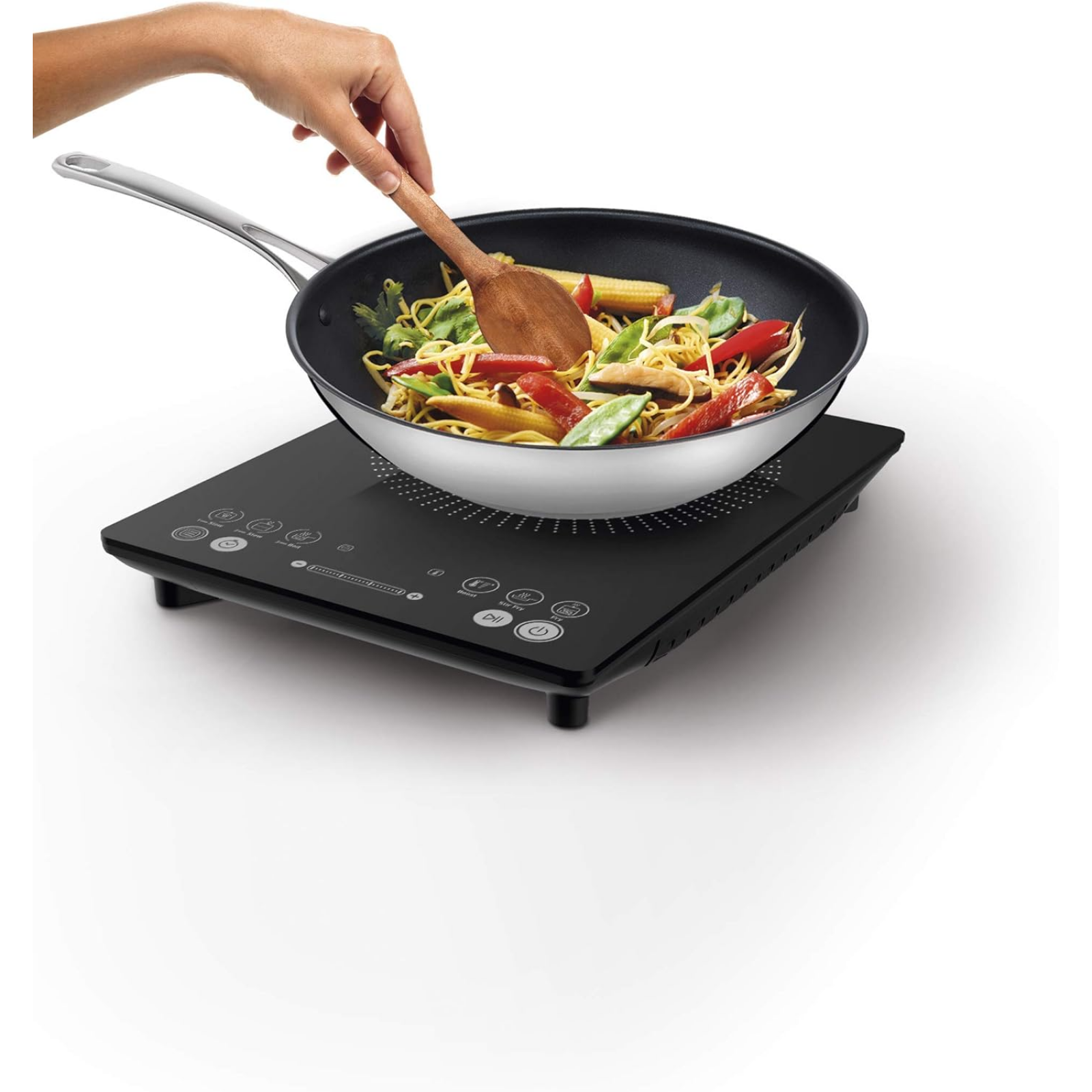 Ourfriday | Tefal IH210840 Everday Slim Induction Hob - Black