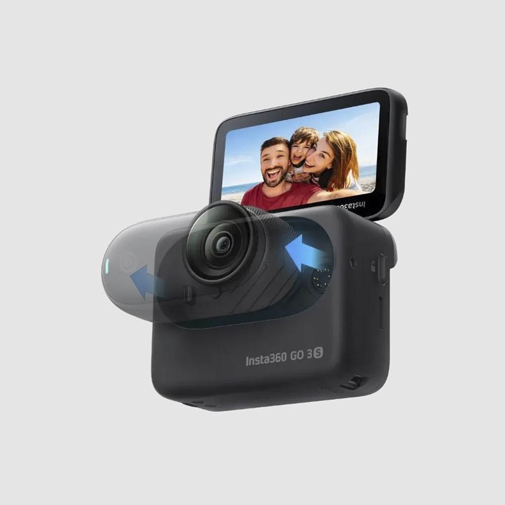 Ourfriday | Insta360 GO 3S Action Pod Arctic Midnight Black