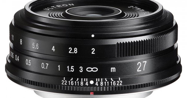Ourfriday | Voigtlander 27mm f/2 Ultron Lens for Fujifilm X Black