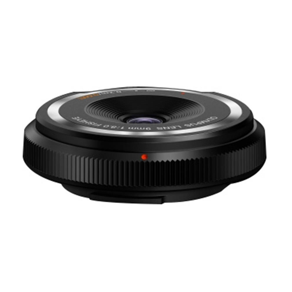Ourfriday | OM System 9mm f8 Fisheye Body Cap Lens Black