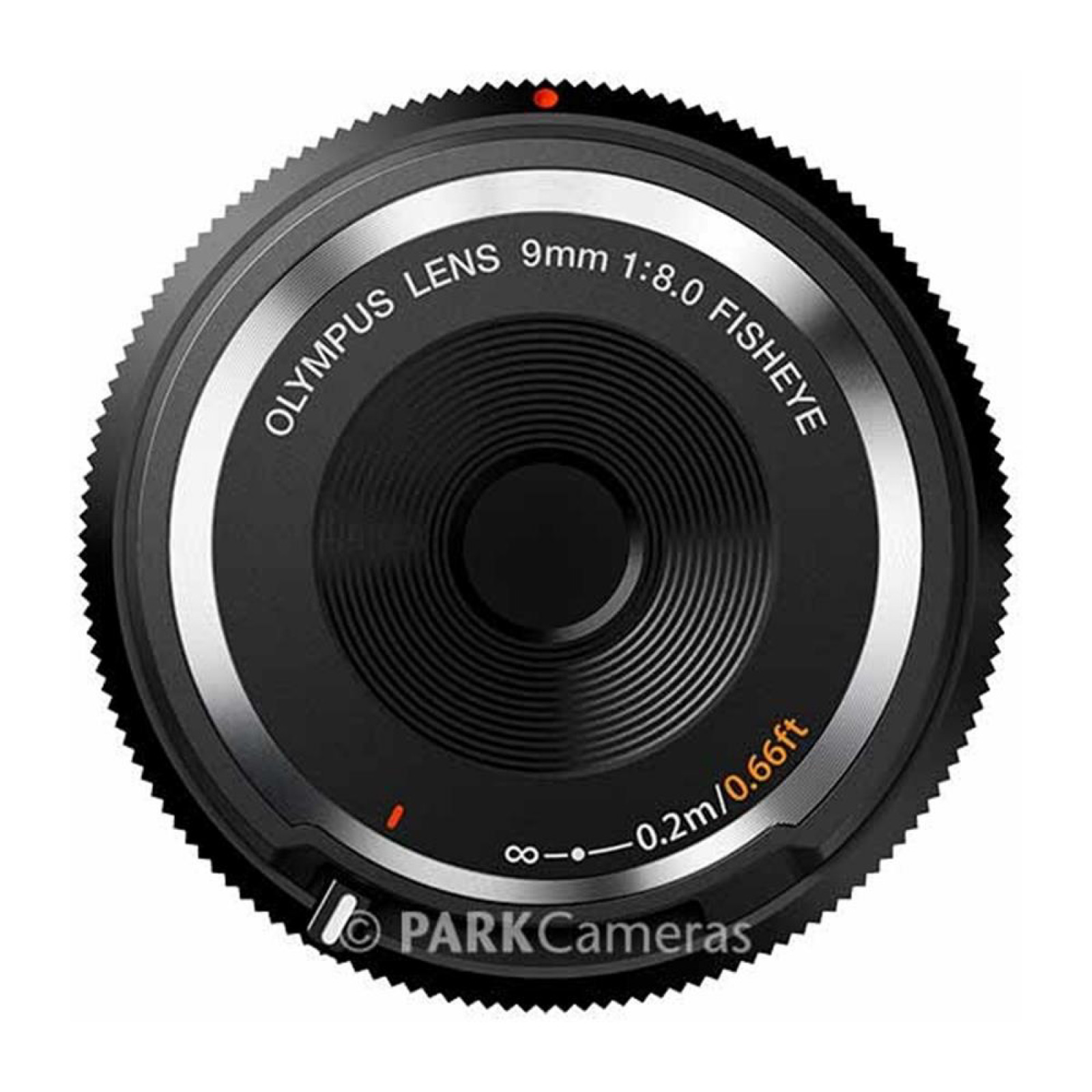 Ourfriday | OM System 9mm f8 Fisheye Body Cap Lens Black