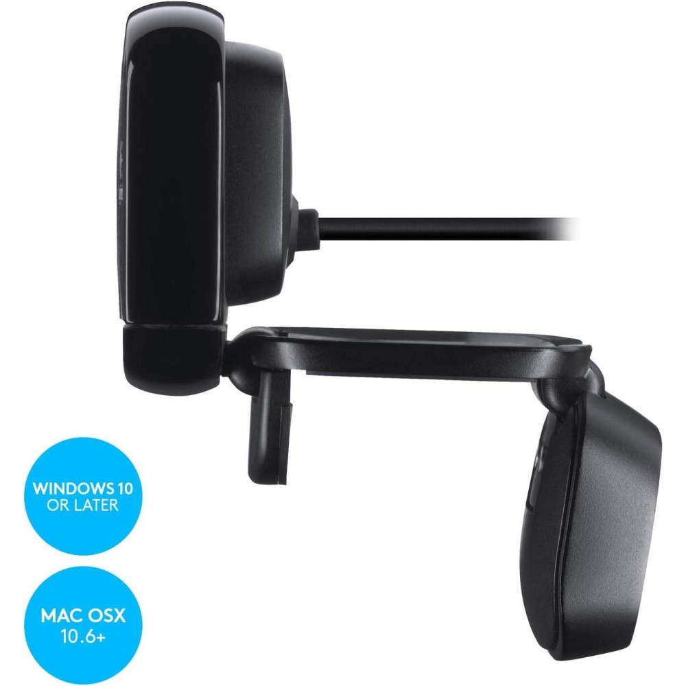 Ourfriday | Logitech C615 Portable Webcam - Black