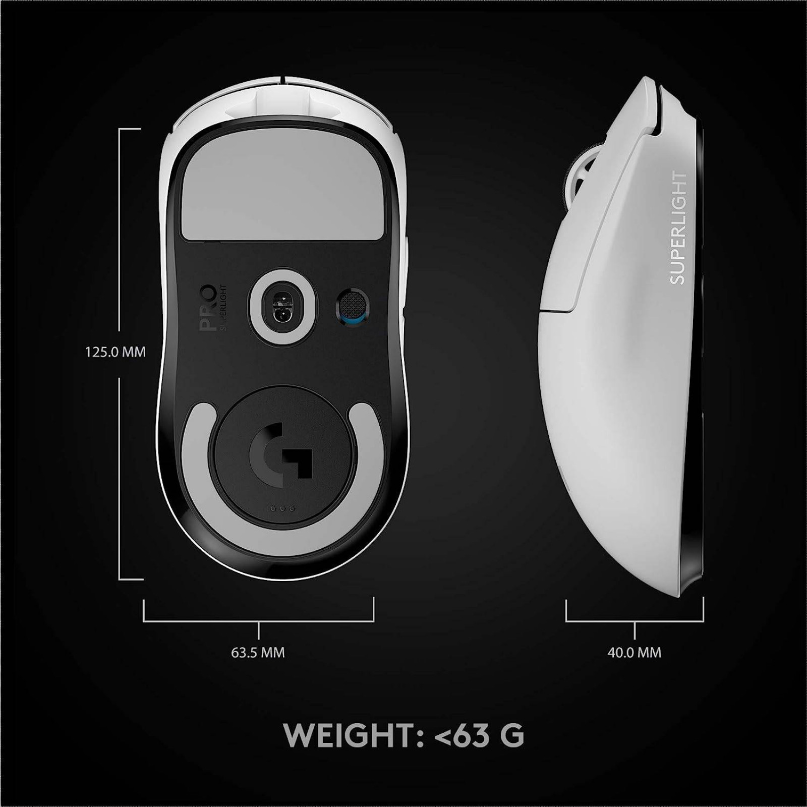 Ourfriday | Logitech G PRO X (Superlight Wireless) - White