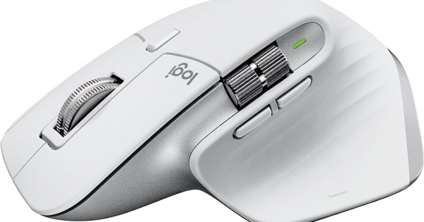 Logitech MX Master 3S Wireless Performance Mouse Pale Grey