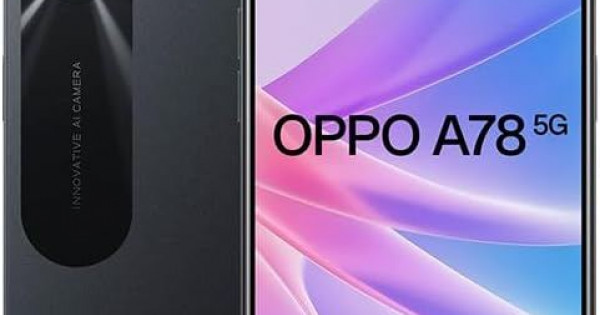 Ourfriday | Oppo A78 5G Smartphone (4GB+128GB) - Glowing Black